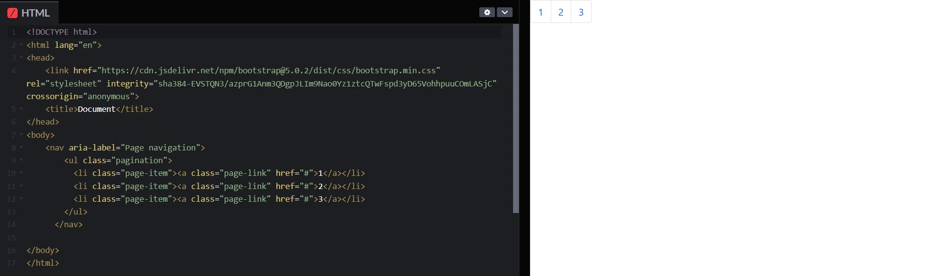 Free Bootstrap Pagination Tutorial | At Iqra Technology