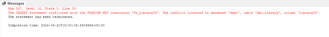 "SQL FOREIGN KEY | Free Online SQL Course