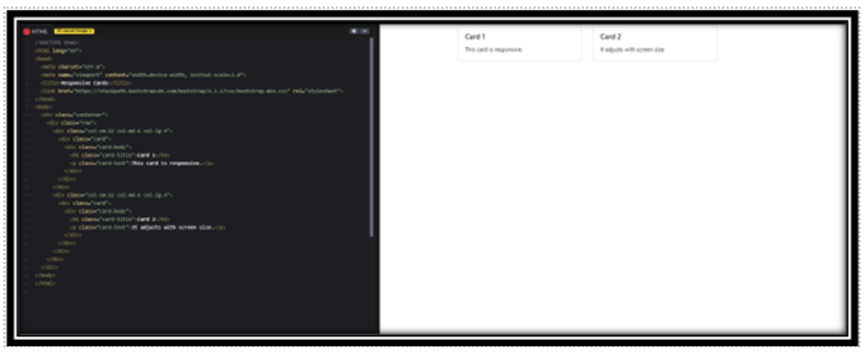 Free Bootstrap Cards Tutorial | At Iqra Technology