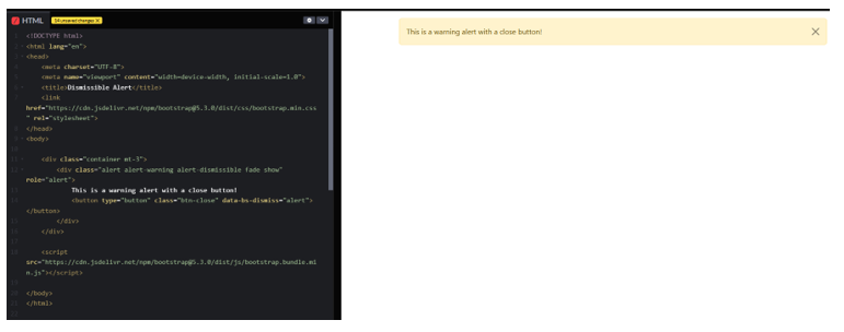 Free Bootstrap Alerts Tutorial | At Iqra Technology
