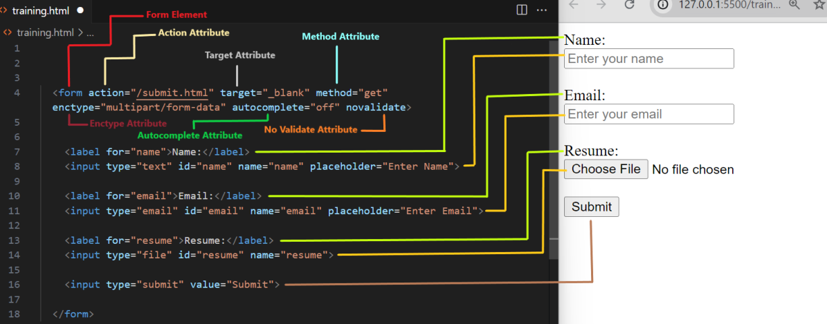 Learn HTML Forms Online: Comprehensive HTML Forms Training