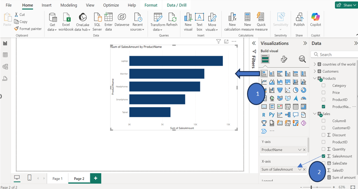 Creating Basic Visualizations in Power BI | Visualization Guide