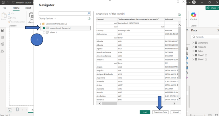 Data Import And Power Query Editor Basics Power Bi Training