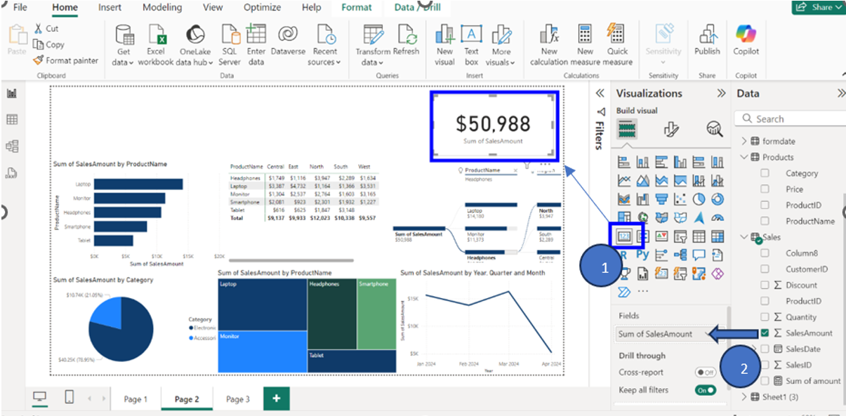 Creating Basic Visualizations in Power BI | Visualization Guide