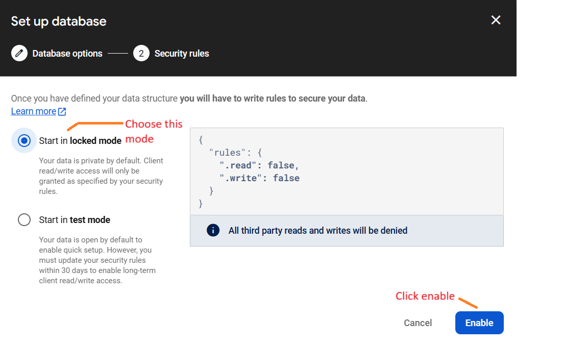 JS Firebase API – Iqra Technology