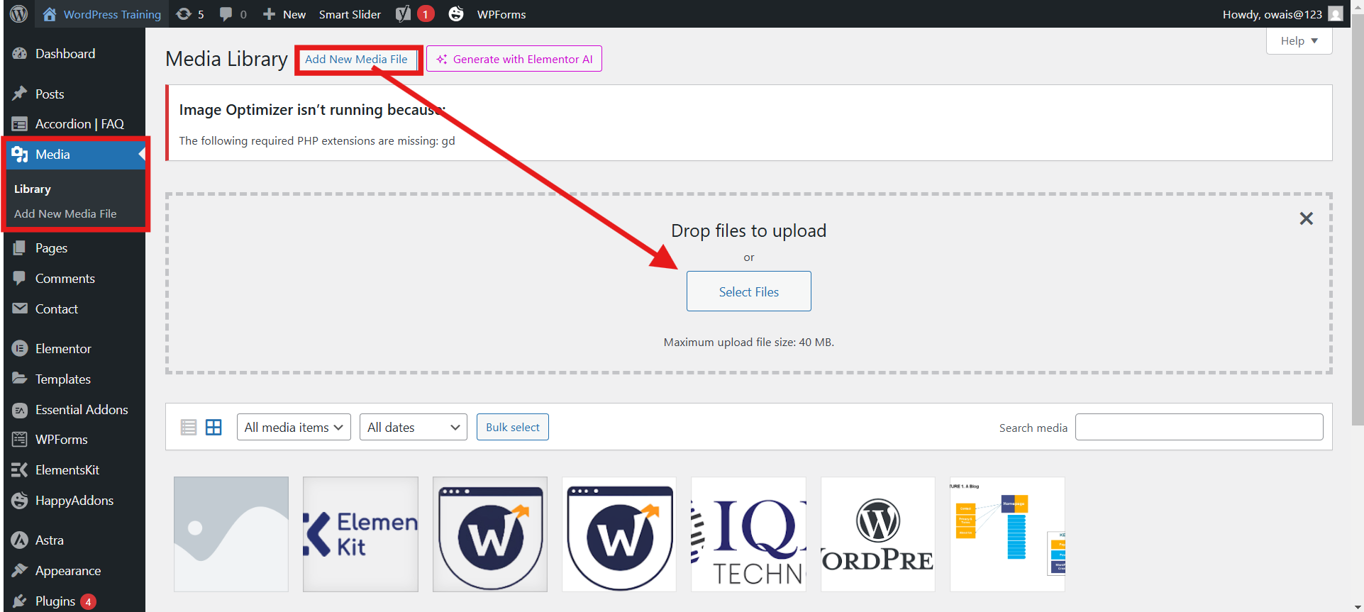 Adding Media and Map – Iqra Technology